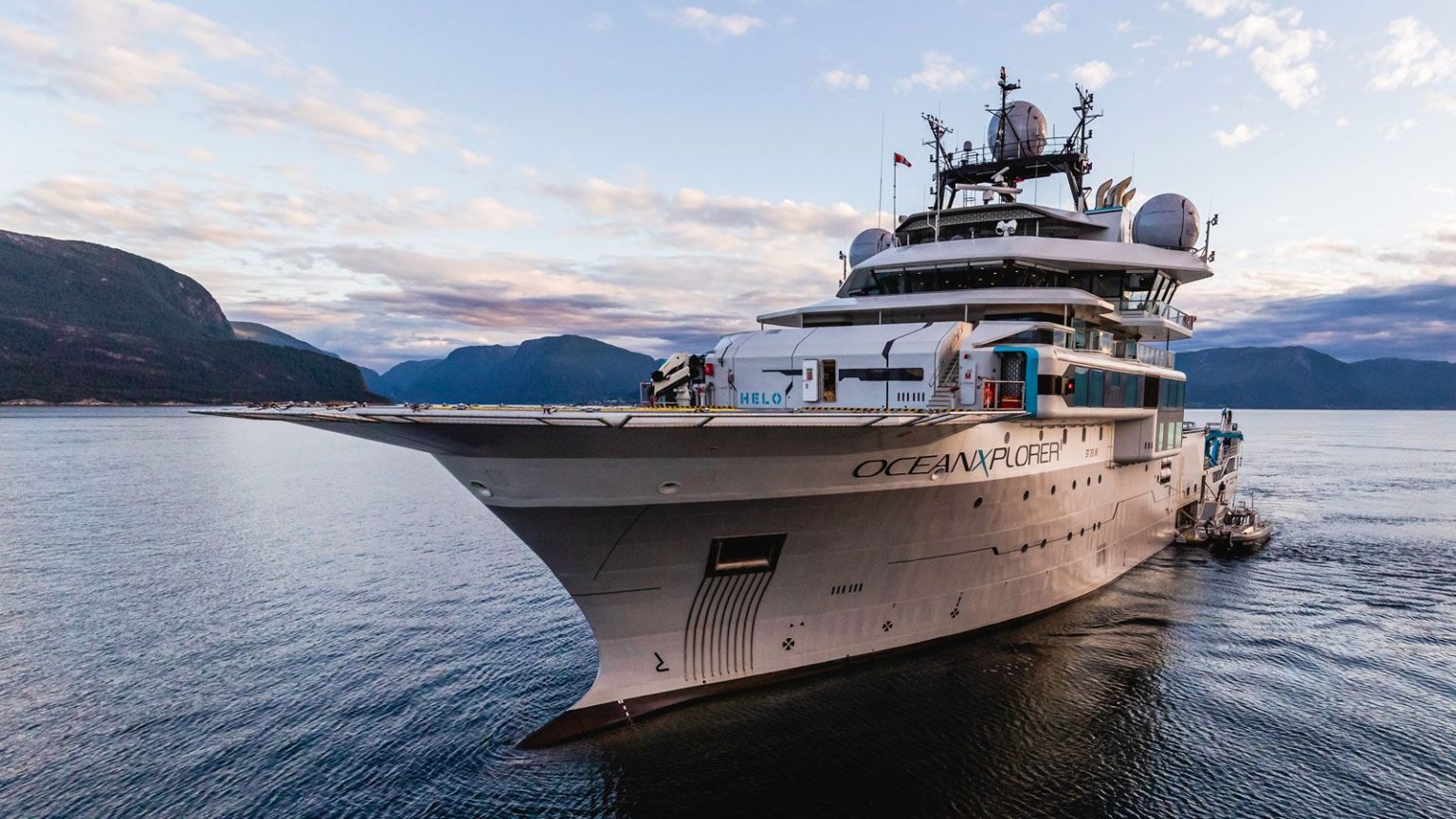 Nuevo superyate explorador OceanXplorer de 87 metros de eslora