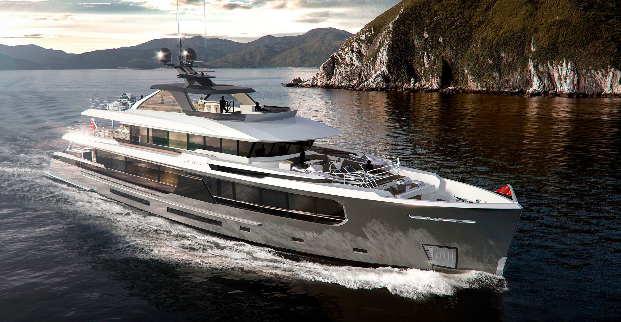 VRIPACK presenta su nuevo yate de lujo KRISTA de 45 metros de eslora